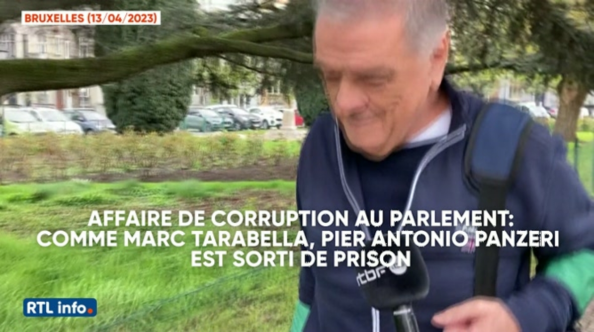 Comme Marc Tarabella, Pier Antonio Panzeri est sorti de prison | RTL Info