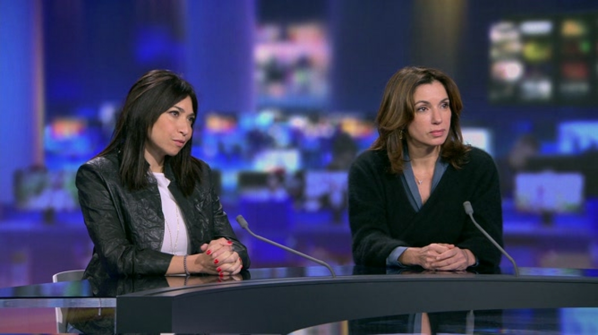Sarah Barukh et Aure Atika dans le RTL info Avec Vous du 19 avril 2023 ...