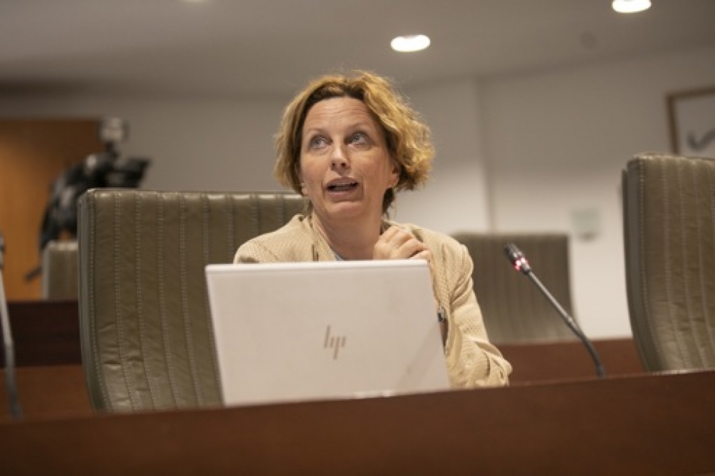 Mieke Schauvliege, nouvelle cheffe de groupe Groen au parlement flamand ...