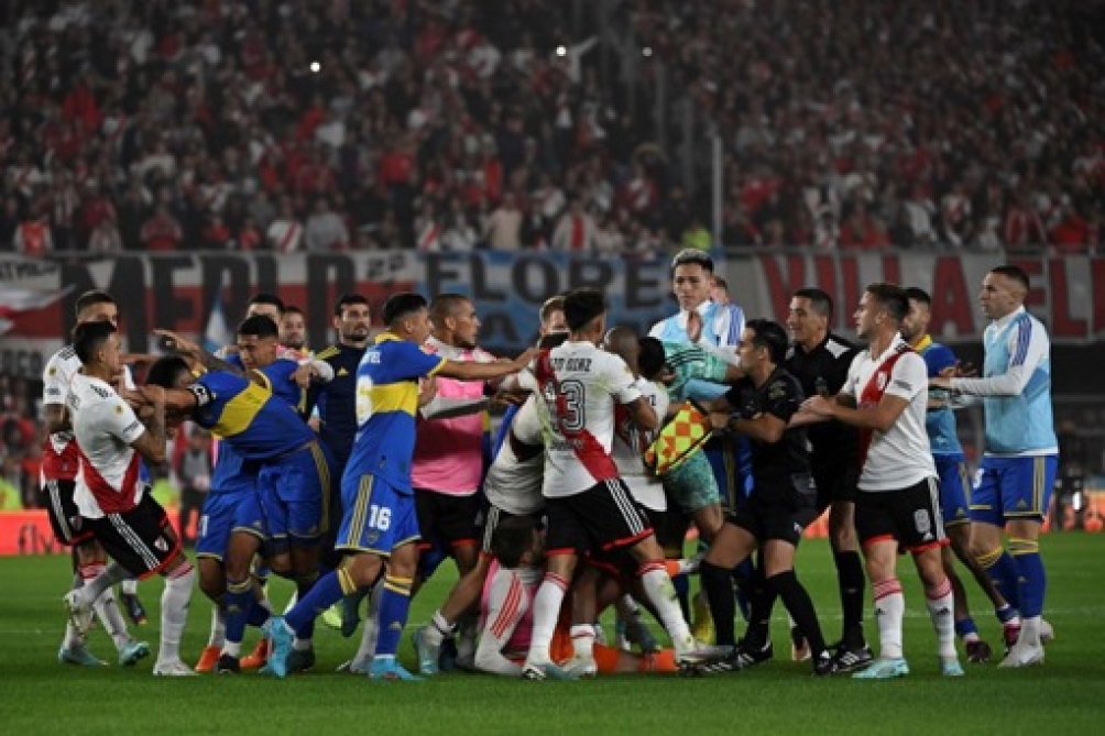 Le Superclasico entre River Plate et Boca Juniors se termine avec 7 ...