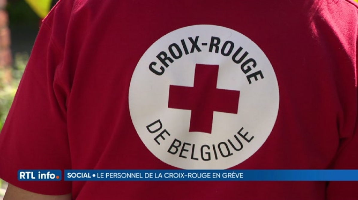 Mouvement de grève à la Croix-Rouge de Belgique ce mardi | RTL Info