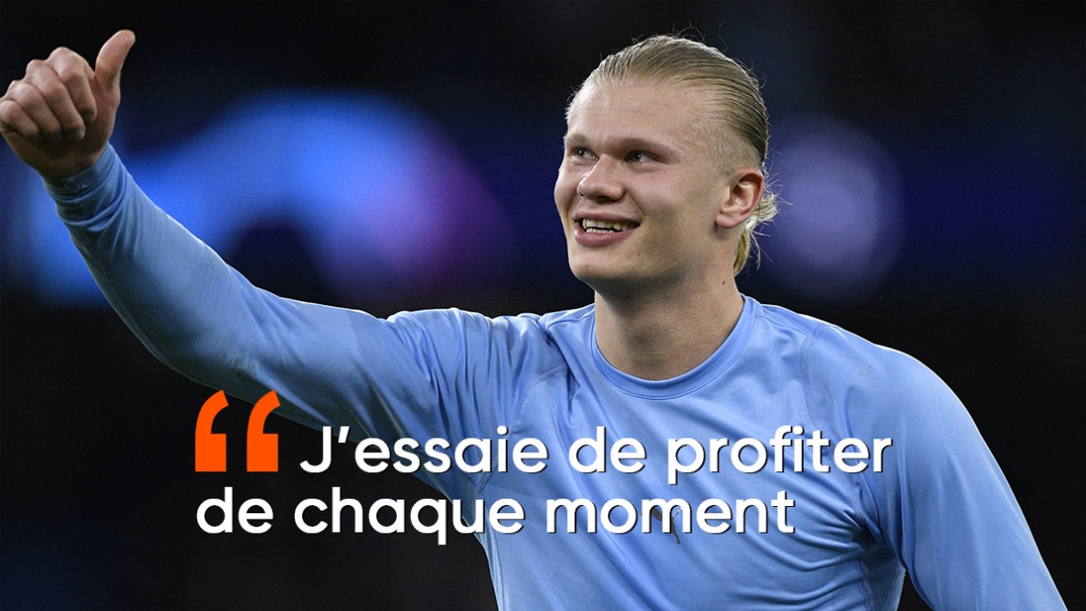 "Peu importe où je vais, les gens me voient": le cyborg Haaland se ...