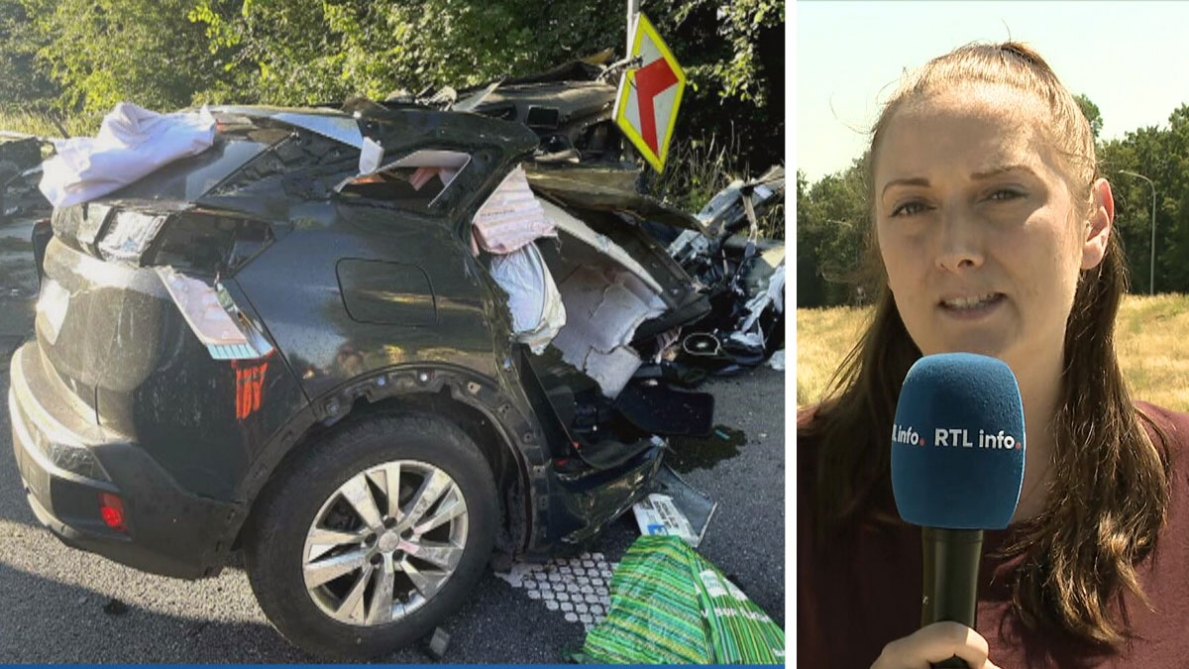 Terrible accident sur l'A8 en direction de Bruxelles: trois morts et ...