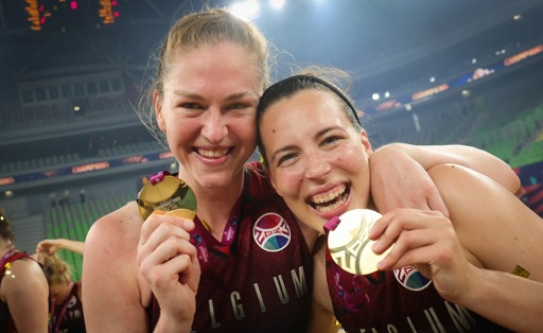 Antonia Delaere "heureuse" d'un titre mérité: "on a eu le parcours le ...