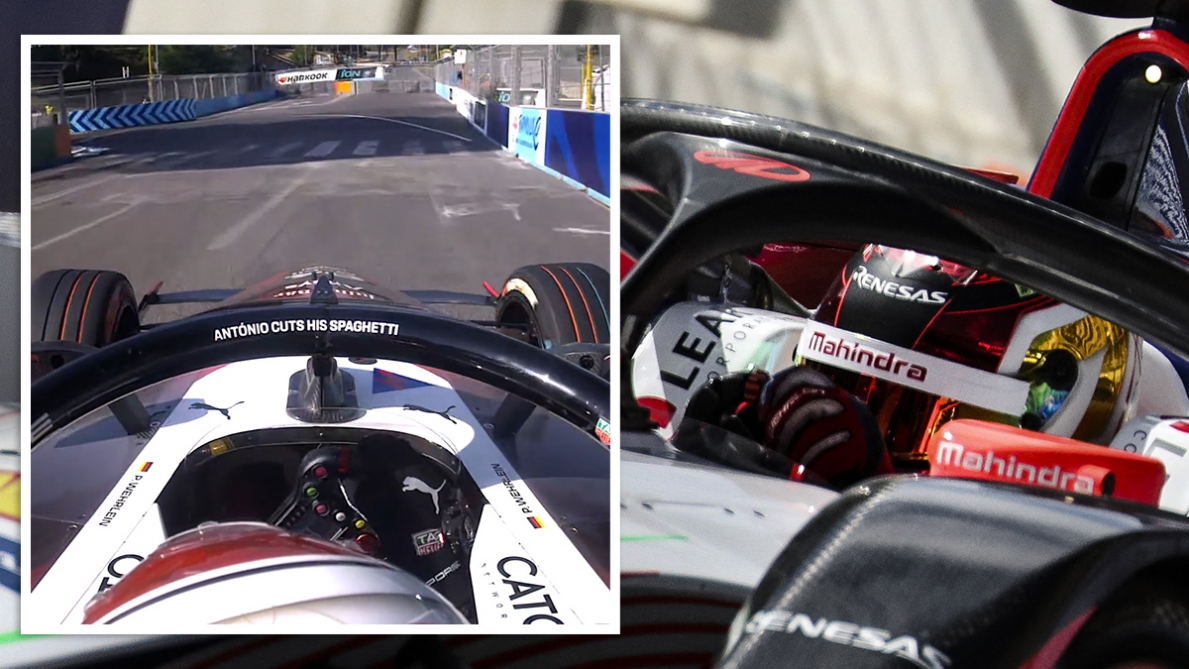 "Il coupe ses spaghettis": en Formule E, ces deux pilotes s'envoient ...