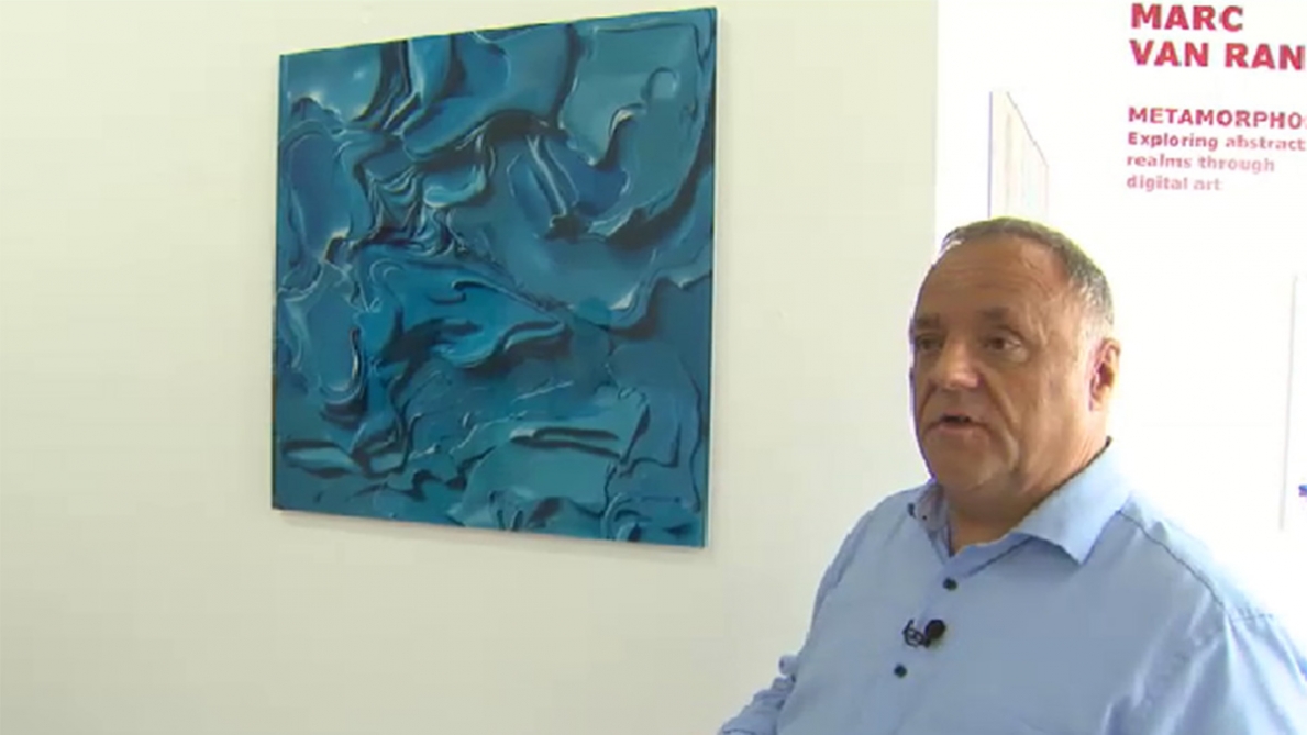 Le virologue Marc Van Ranst dévoile une autre facette: il expose ses ...