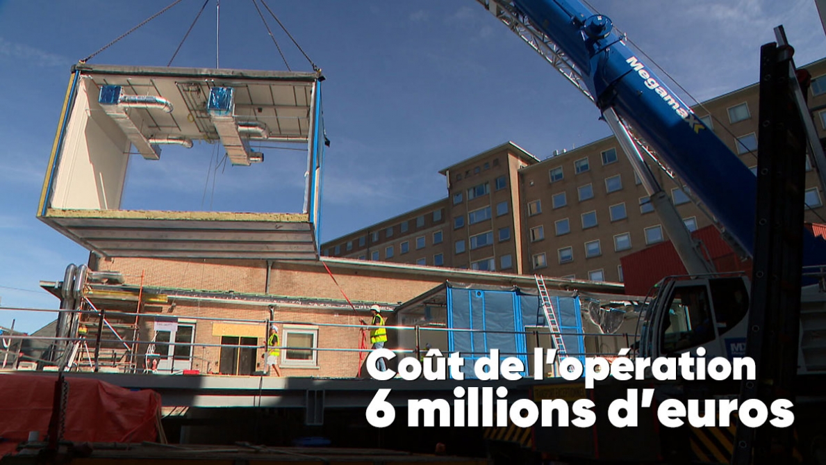 Jolimont Hospital in La Louvière: Rapid Installation of Four New ...