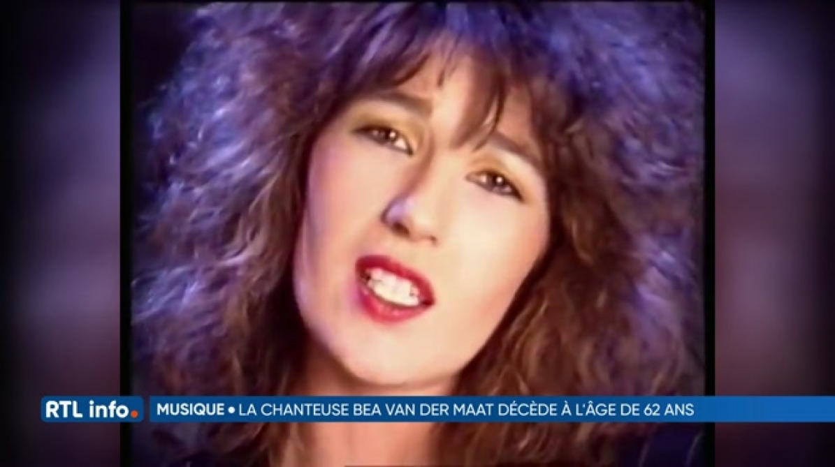 Décès de la présentatrice et chanteuse Bea Van der Maat à 62 ans | RTL Info