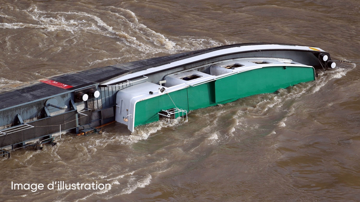 The Sinking Barge Incident: Fuel Leakage and Environmental Concerns ...