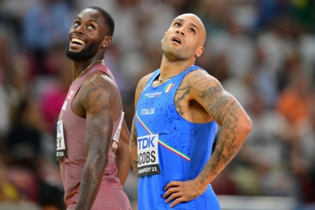 Marcell Jacobs et Fred Kerkey éliminés en demi-finales du 100 m | RTL Info