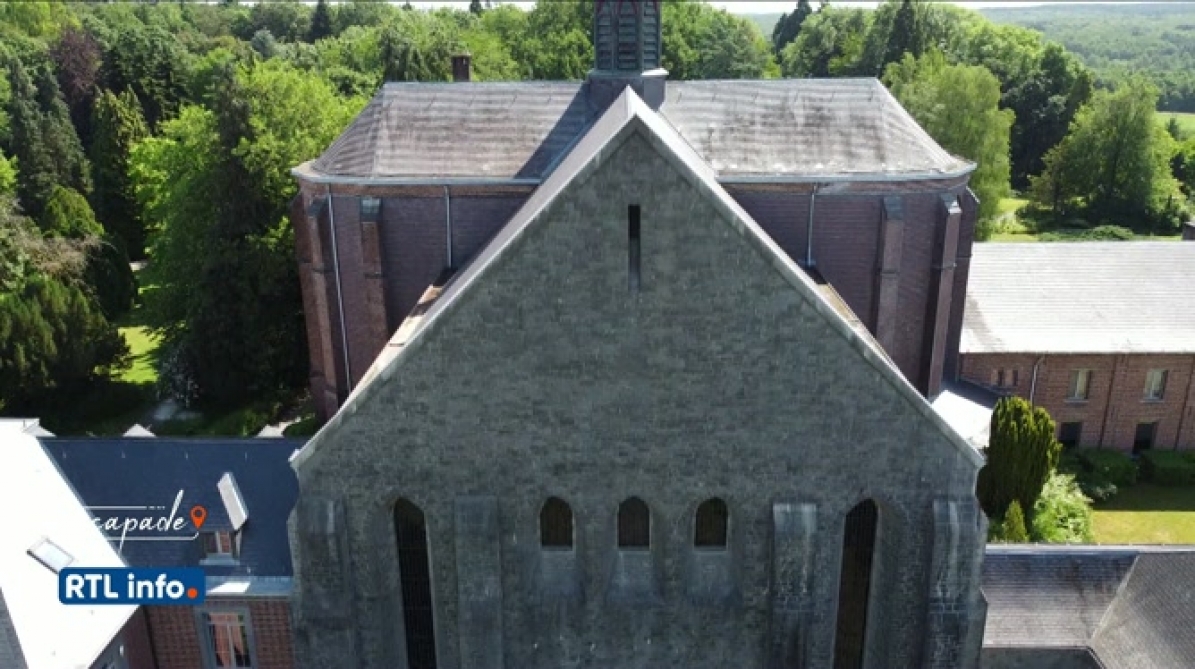 Dernière étape de l'escapade sur les sentiers des abbayes trappistes ...