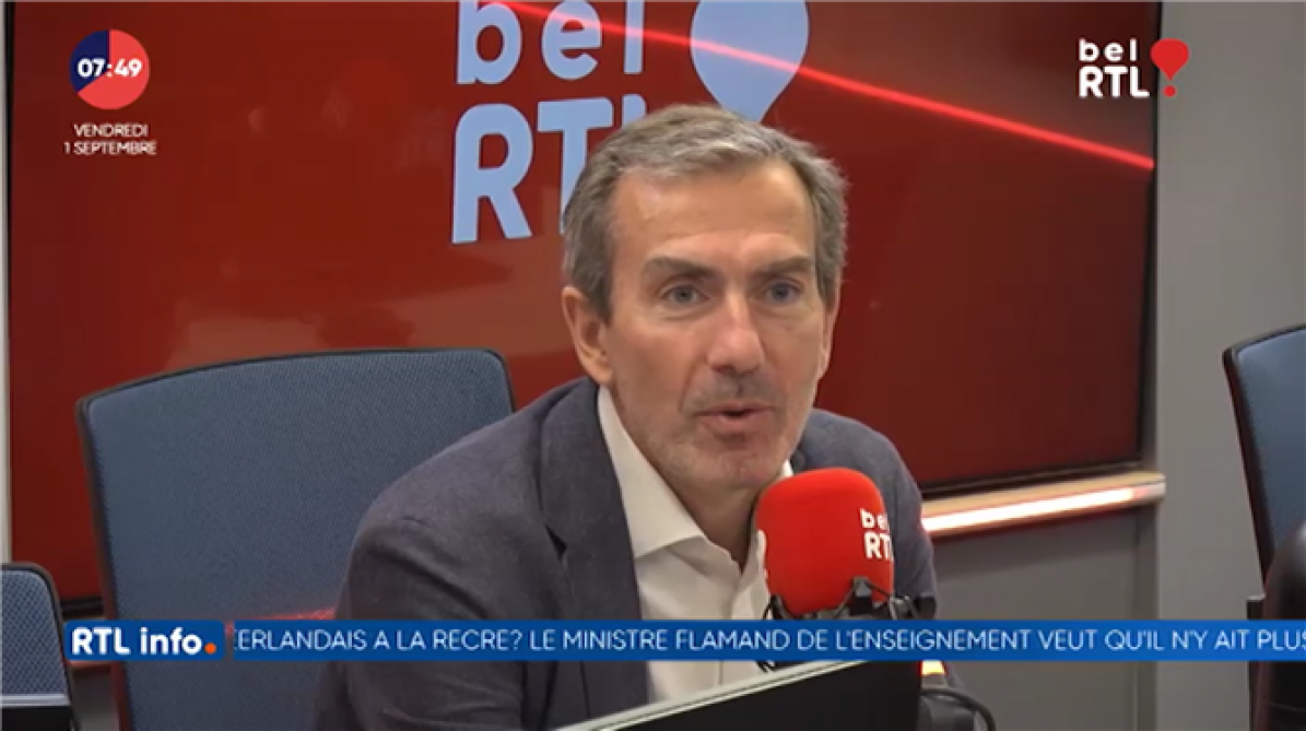 Marc Coudron était invité sur Bel RTL Matin | RTL Info