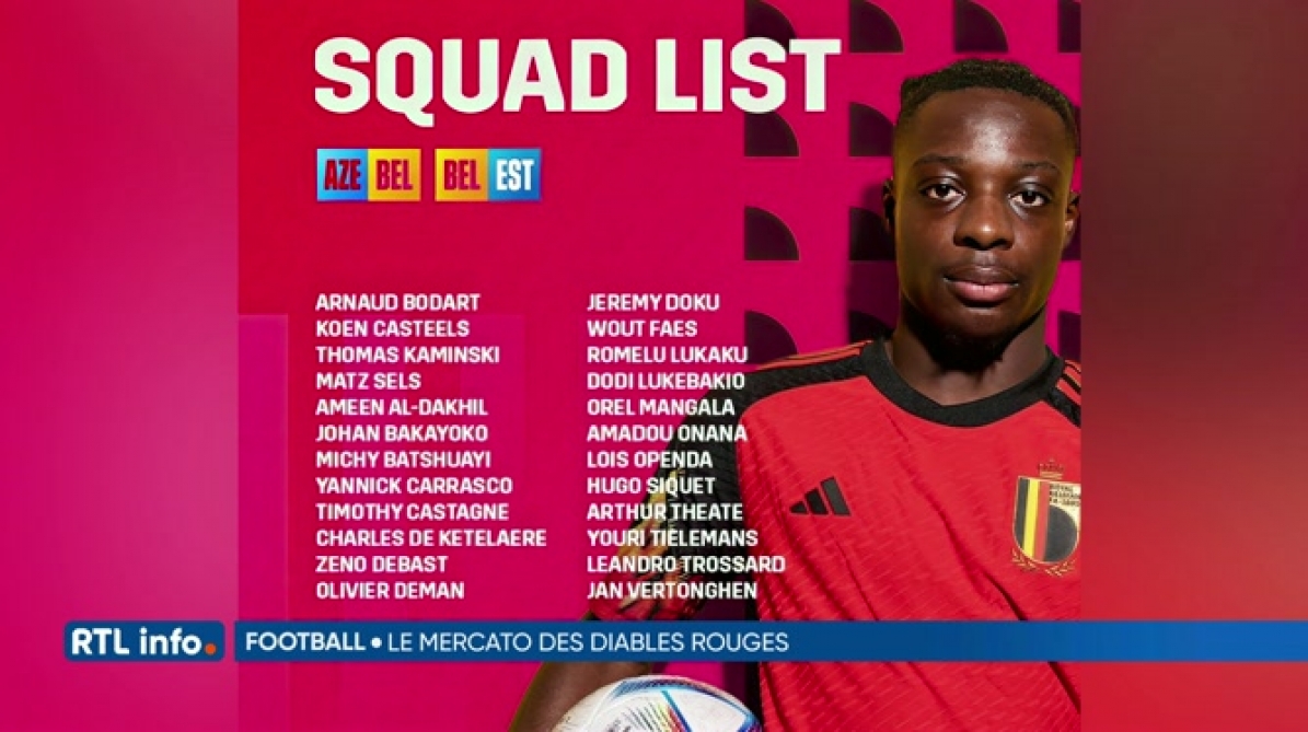 De nombreux Diables Rouges ont profité du mercato pour changer de club ...