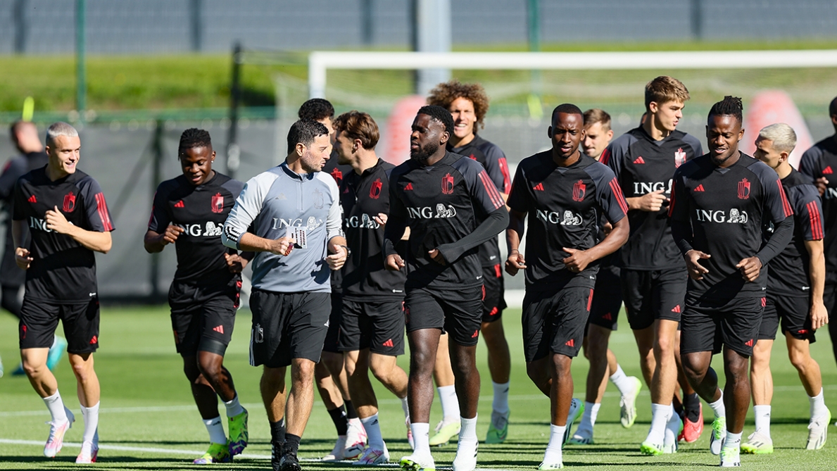 Une reprise en effectif réduit: cinq Diables Rouges ont manqué l ...