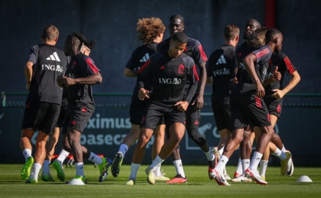 Orel Mangala seul absent à l'entraînement, Aster Vranckx s'entraîne ... Orel Mangala seul absent à l'entraînement, Aster Vranckx s'entraîne ...