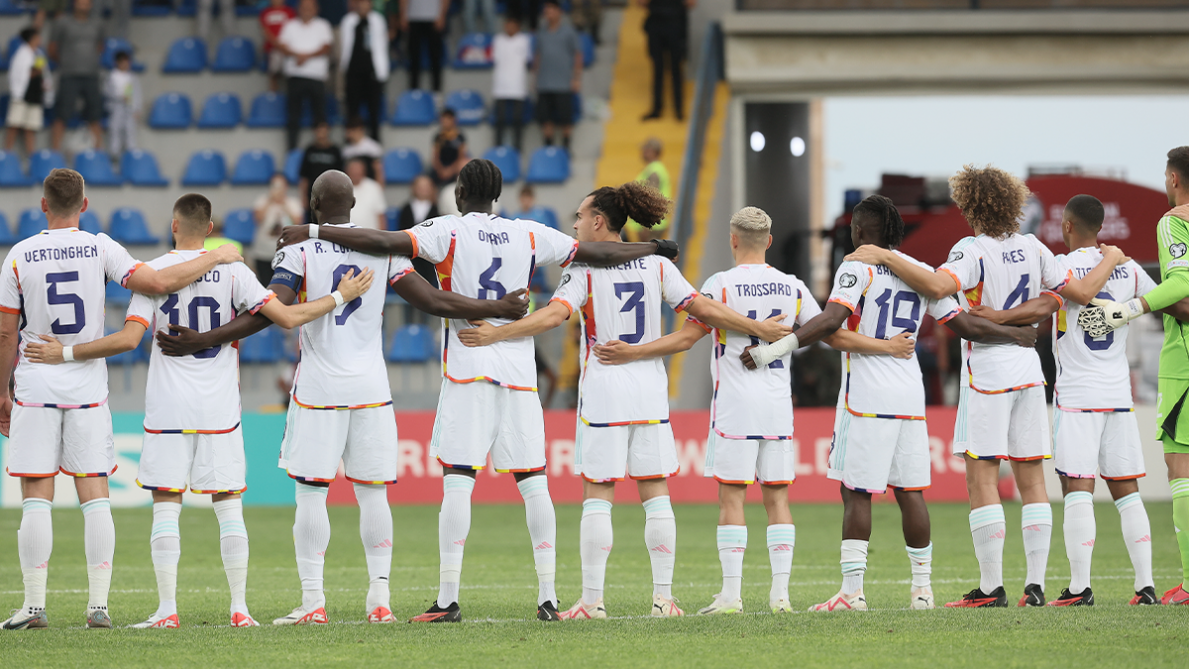 Voici le nouveau défi des Diables Rouges avant le coup d'envoi face à l ...