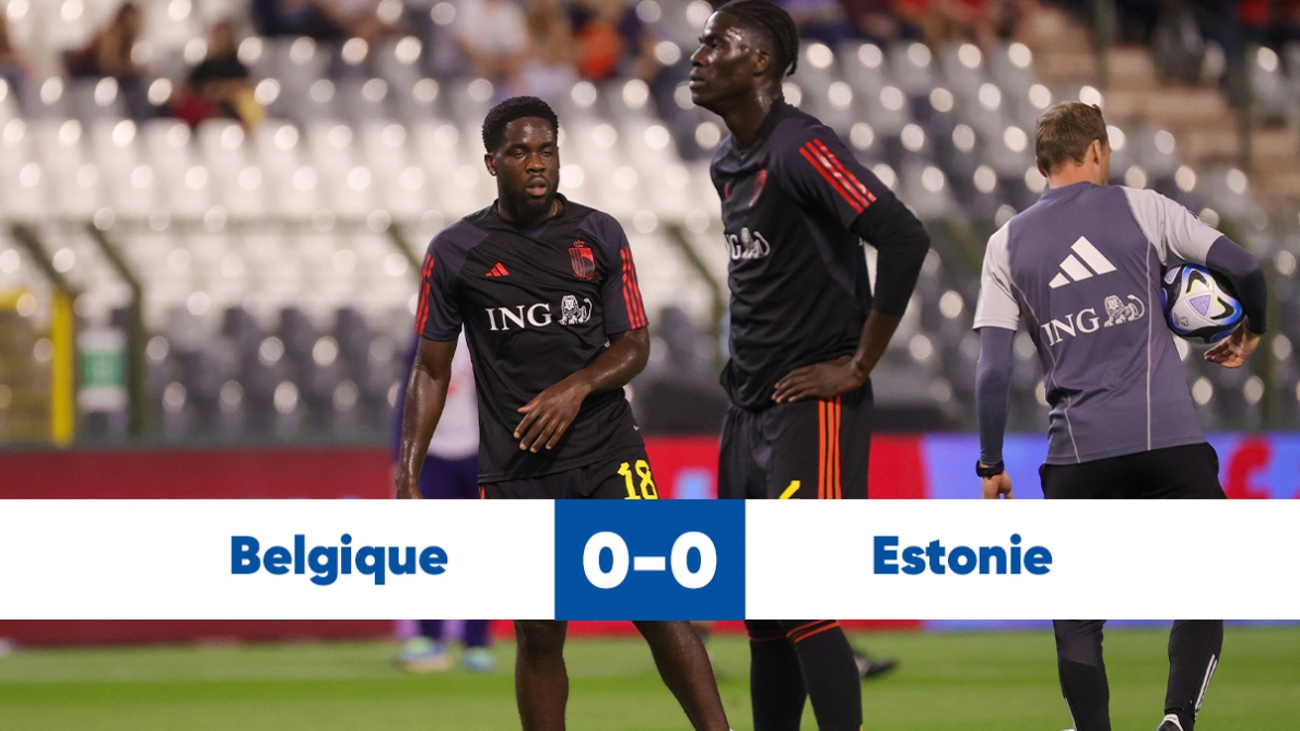 Belgique-Estonie EN DIRECT: les Diables Rouges ont lancé la rencontre ...