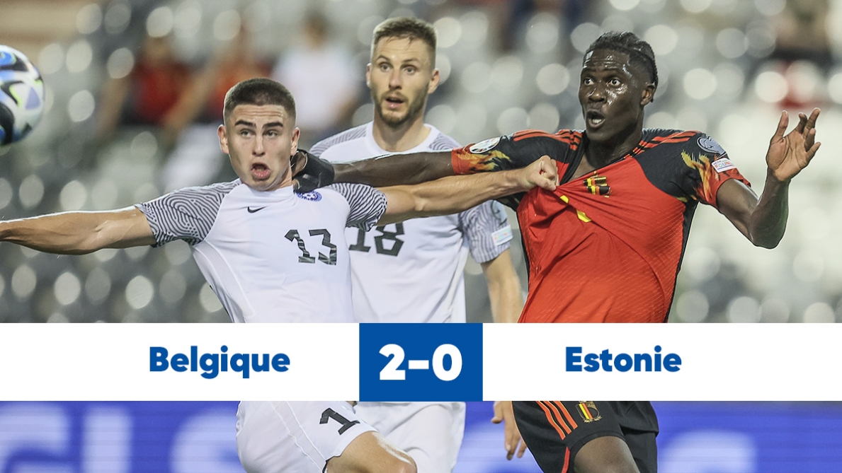 Belgique-Estonie EN DIRECT: les Diables Rouges mènent après un premier ...