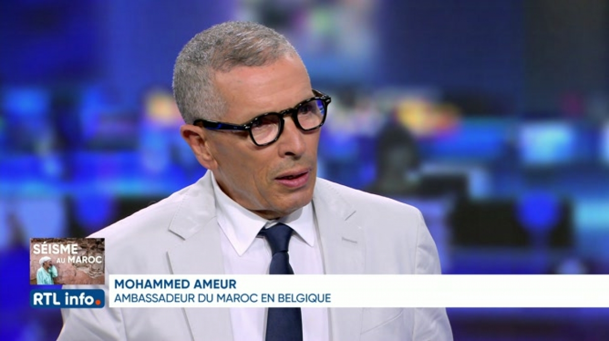 Mohammed Ameur, ambassadeur du Maroc en Belgique, est l'invité du RTL ...