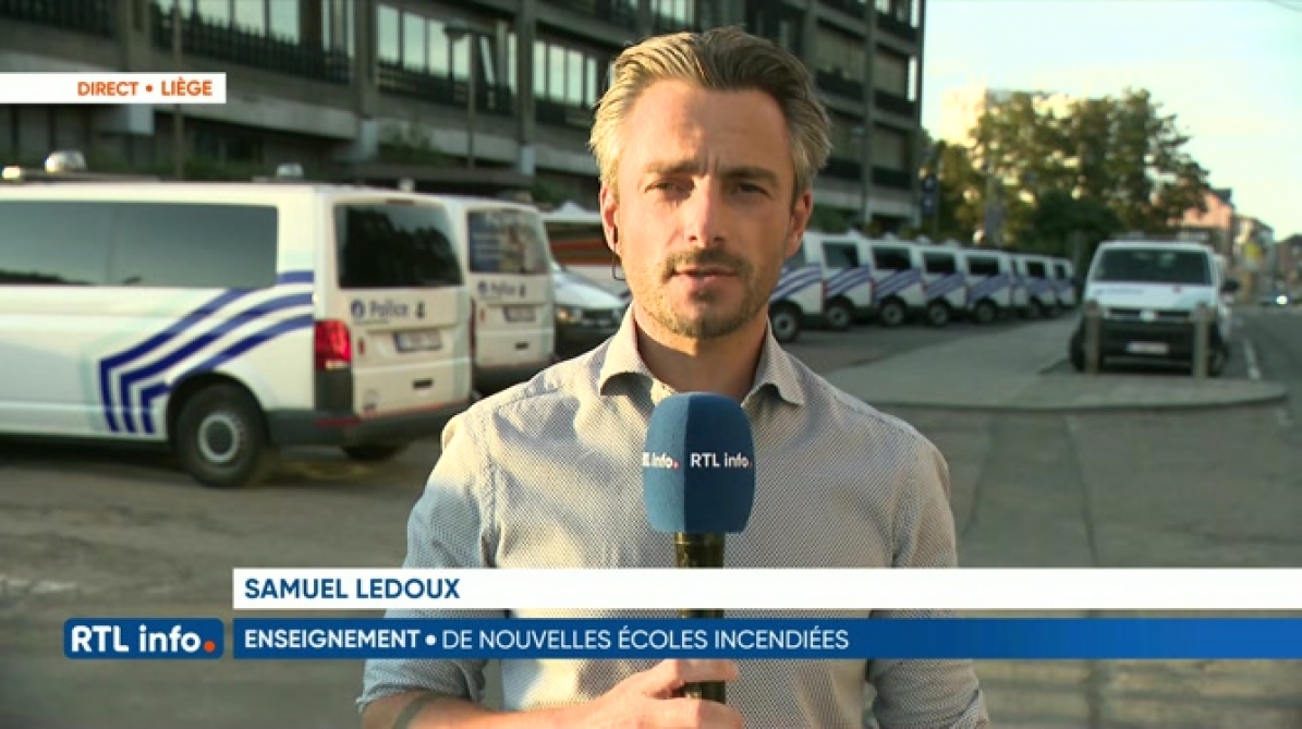 Incendies d'écoles: le point avec Samuel Ledoux | RTL Info