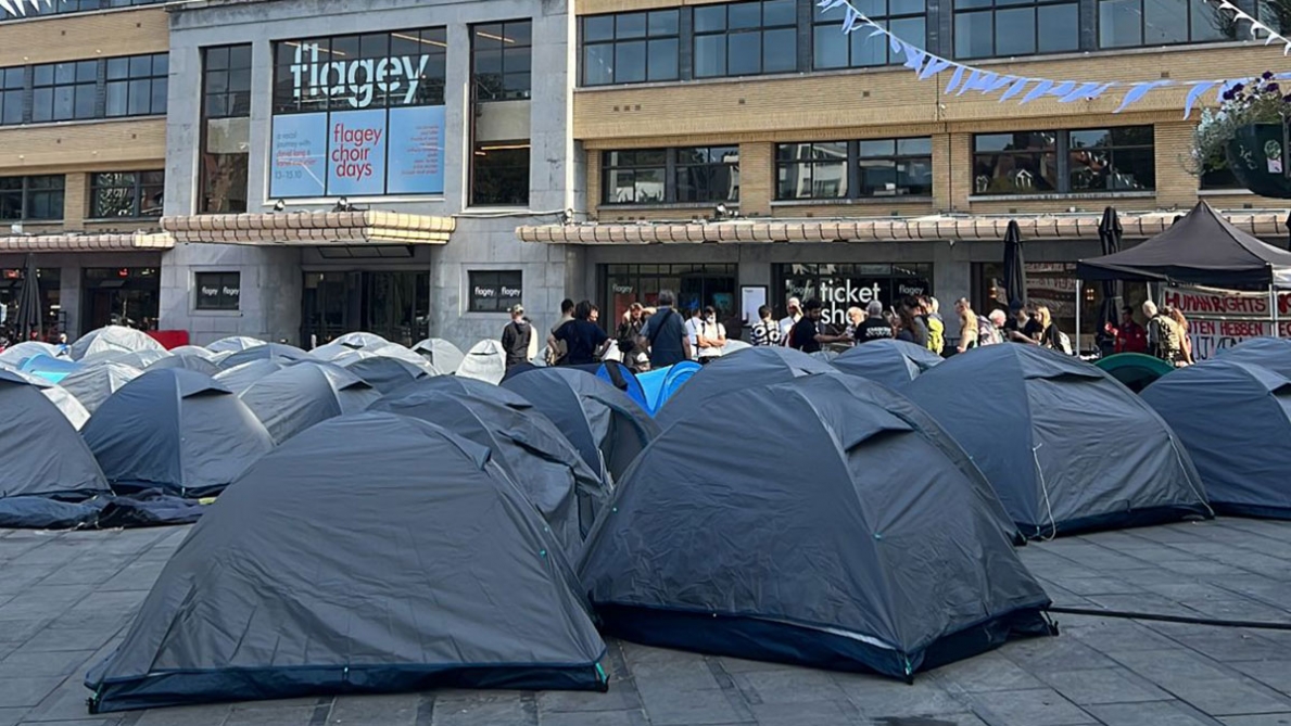 Emergency Camp for Asylum Seekers in Flagey: Current Situation and ...