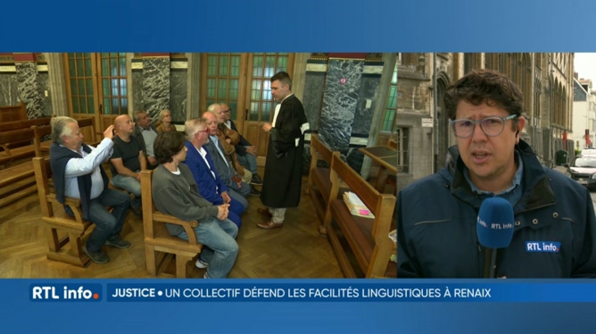 Les francophones de Renaix dénoncent le non-respect des lois linguistiques | RTL Info