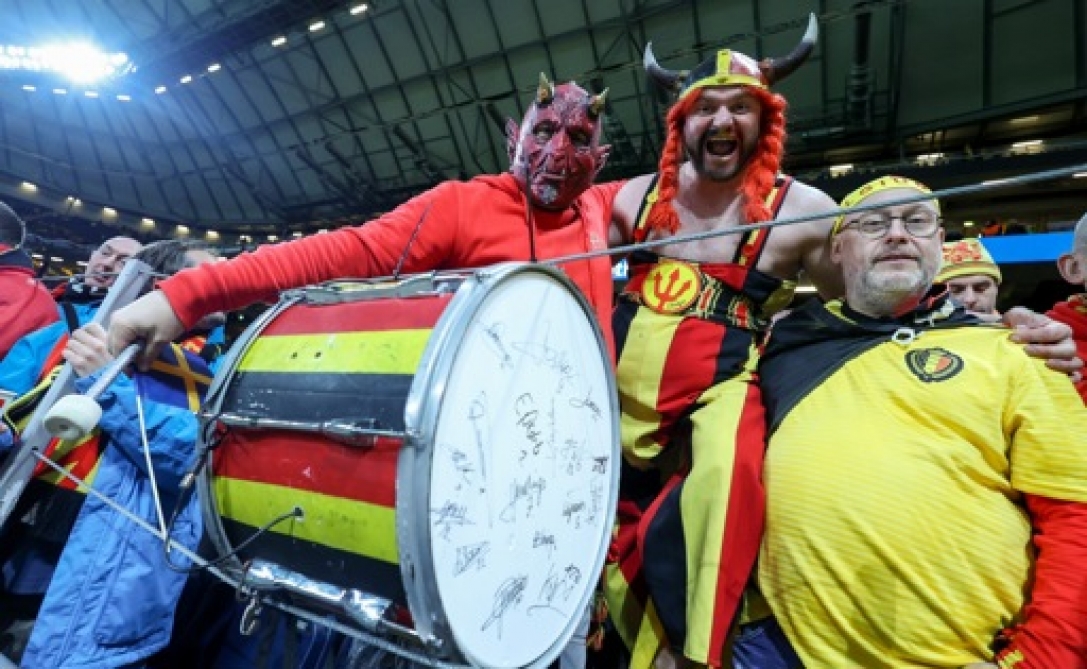 Les Diables Rouges soutenus par au moins 2.000 supporters en Autriche ...