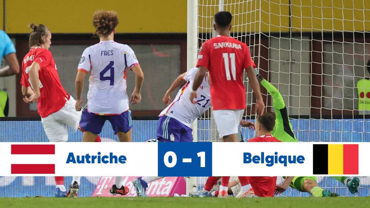 Autriche-Belgique EN DIRECT: les Diables sont devant à la pause | RTL Info
