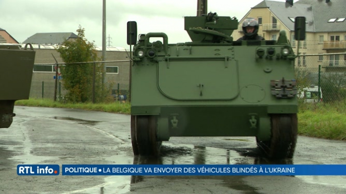 Guerre en Ukraine: la Belgique s'apprête à envoyer des M113 à Kiev ...