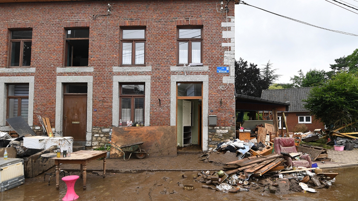 Frappée par les inondations, Trooz entame sa reconstruction: "On va ...