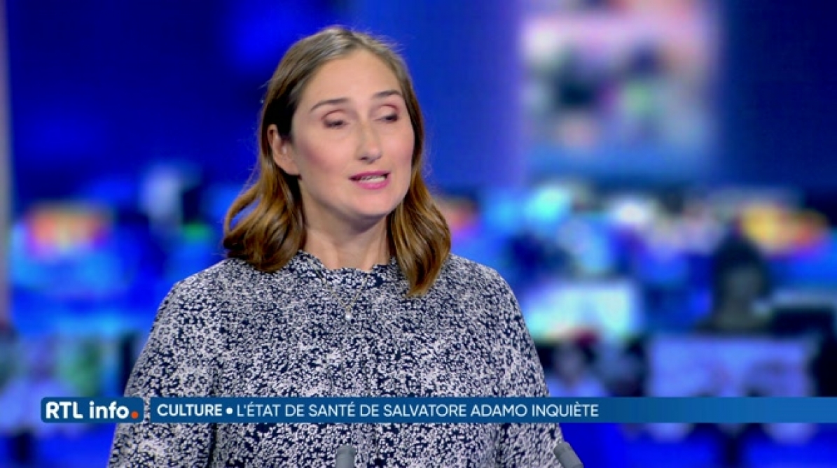 Amélie Schildt évoque l'annulation du concert de Salvatore Adamo | RTL Info
