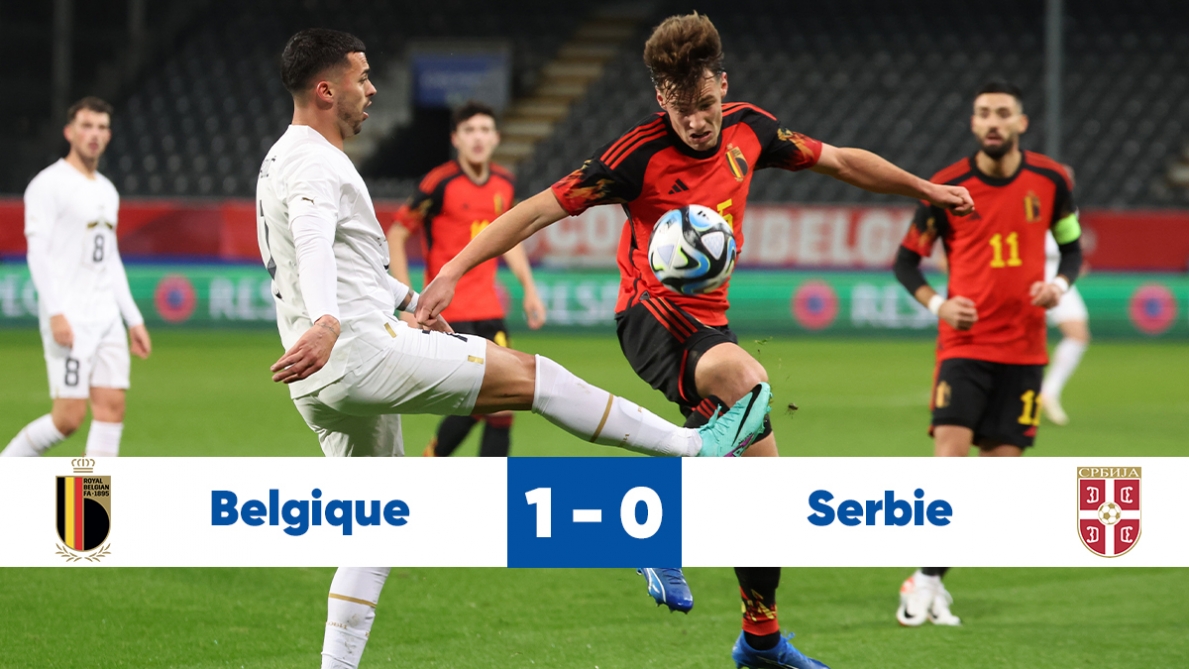 Belgique-Serbie EN DIRECT: Deman passe tout près d'ouvrir son compteur ...