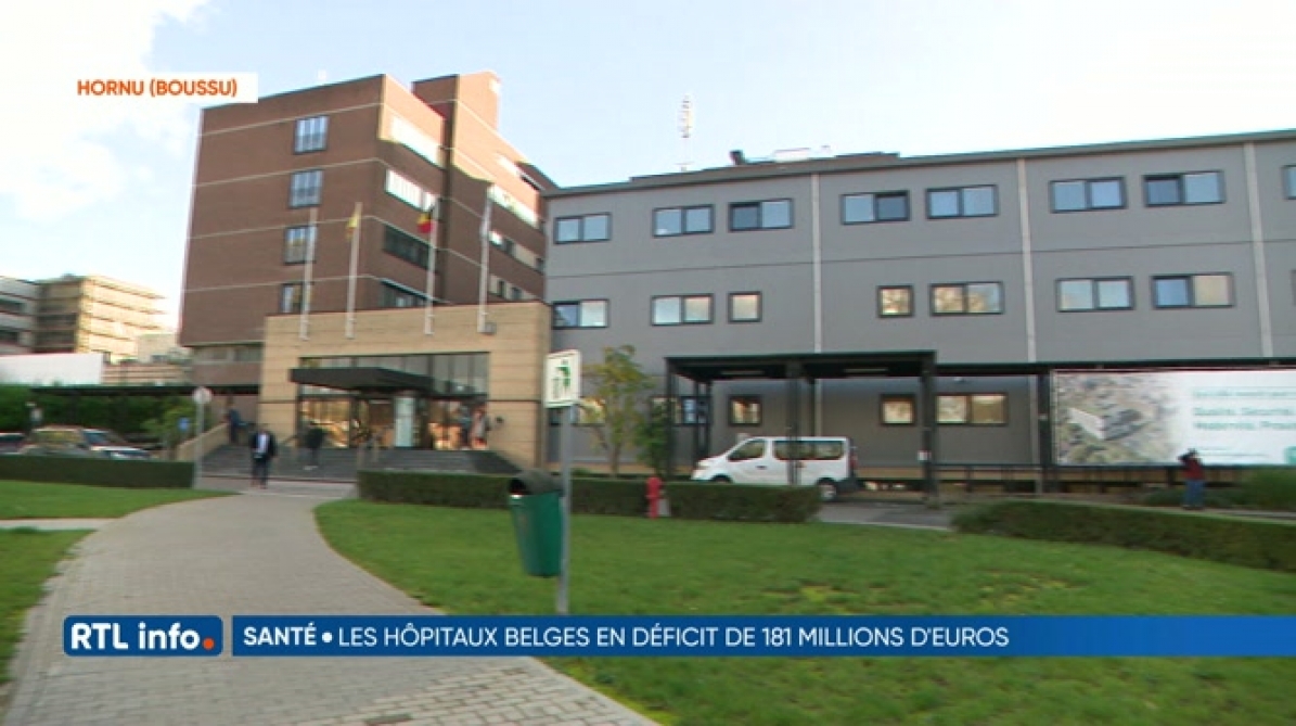 Les hôpitaux belges sont dans le rouge, avec un déficit de 181 millions ...