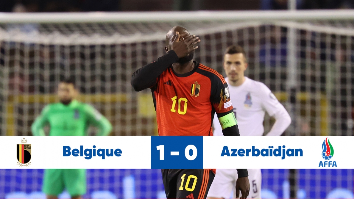 Belgique-Azerbaïdjan: capitaine Lukaku débloque la situation et plante ...