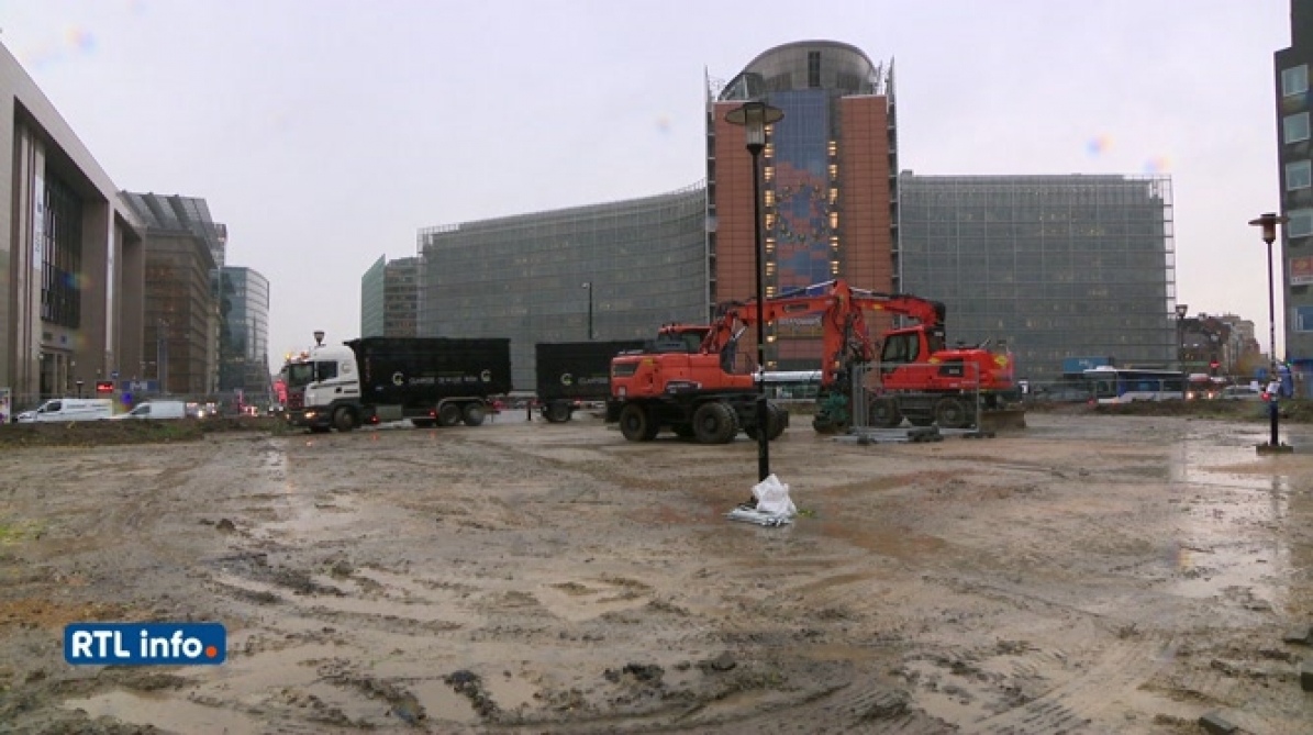 Le fameux rond-point Schuman sera en travaux pendant 2 ans | RTL Info