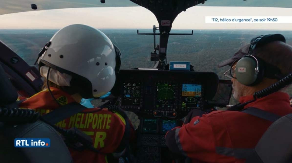 L'émission "112 Hélico d'urgence" revient ce dimanche soir sur RTL tvi ...