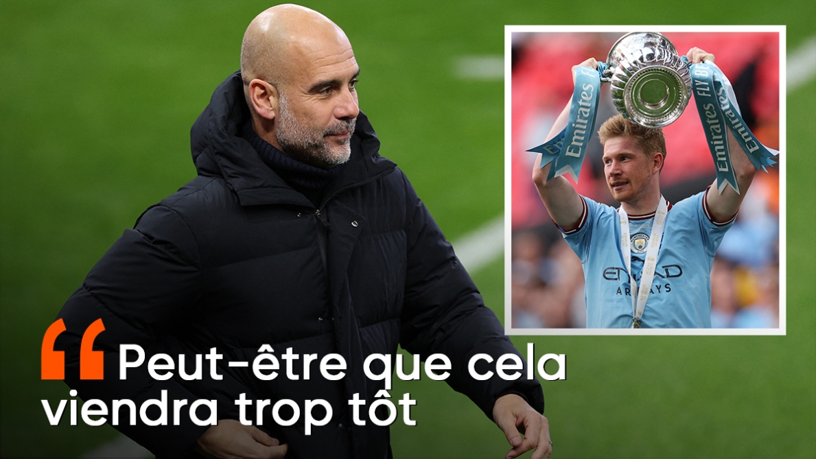 "Il ne s'est pas encore entrainé avec nous": Guardiola n'est pas ...