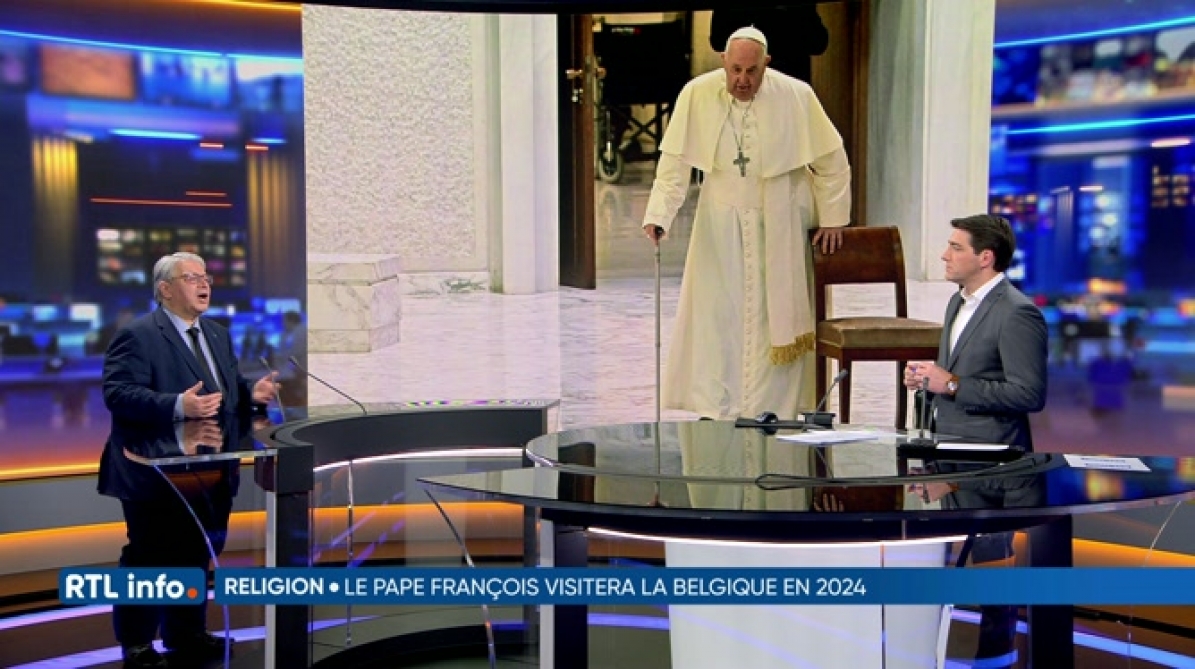 Le Pape François visitera la Belgique en 2024 | RTL Info Le Pape François visitera la Belgique en 2024 | RTL Info