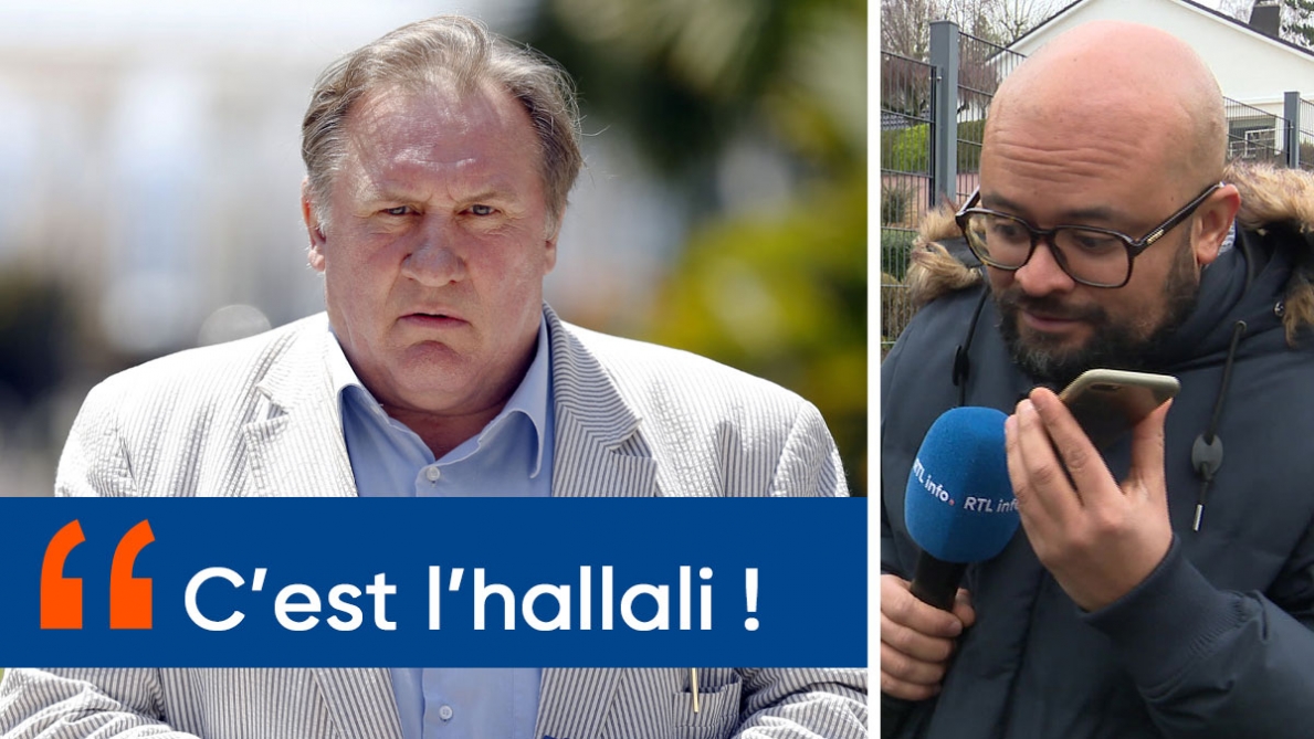 Gérard Depardieu passe la plupart de son temps dans une maison, près de ...