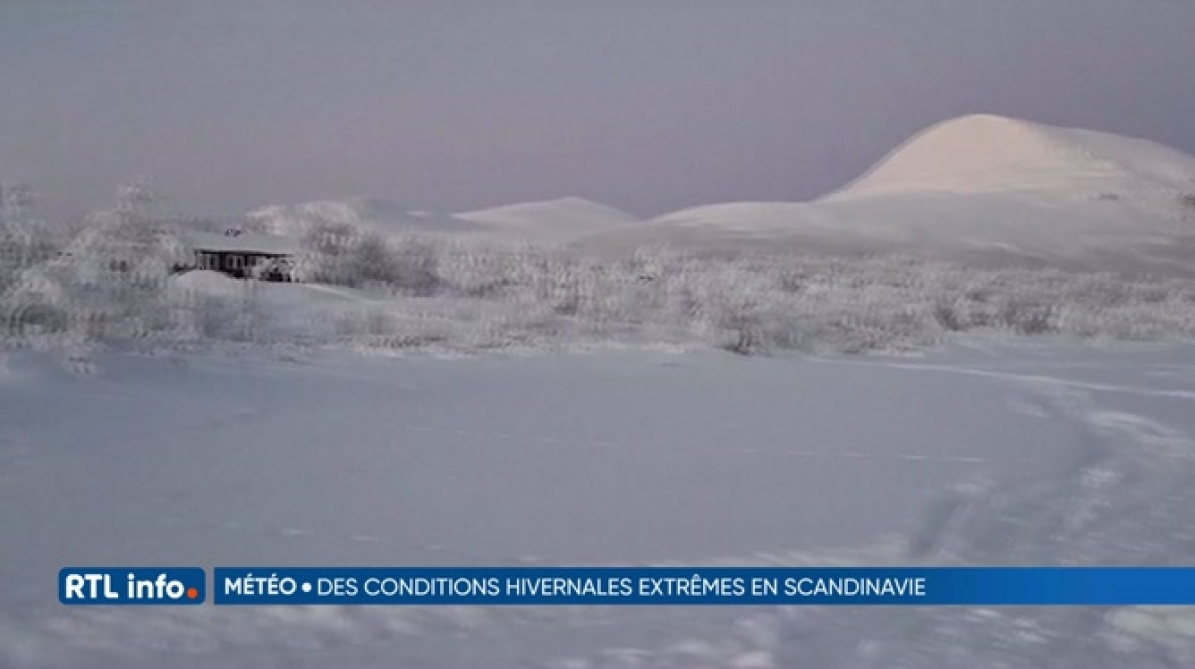 La Scandinavie Est Touchée Par Une Vague De Froid Extrême Rtl Info