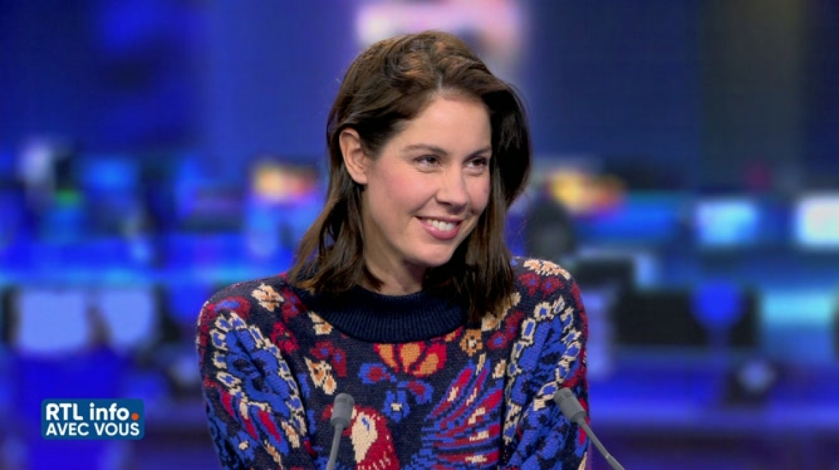 Fanny Leeb dans le RTL info Avec Vous du 10 janvier 2024 | RTL Info