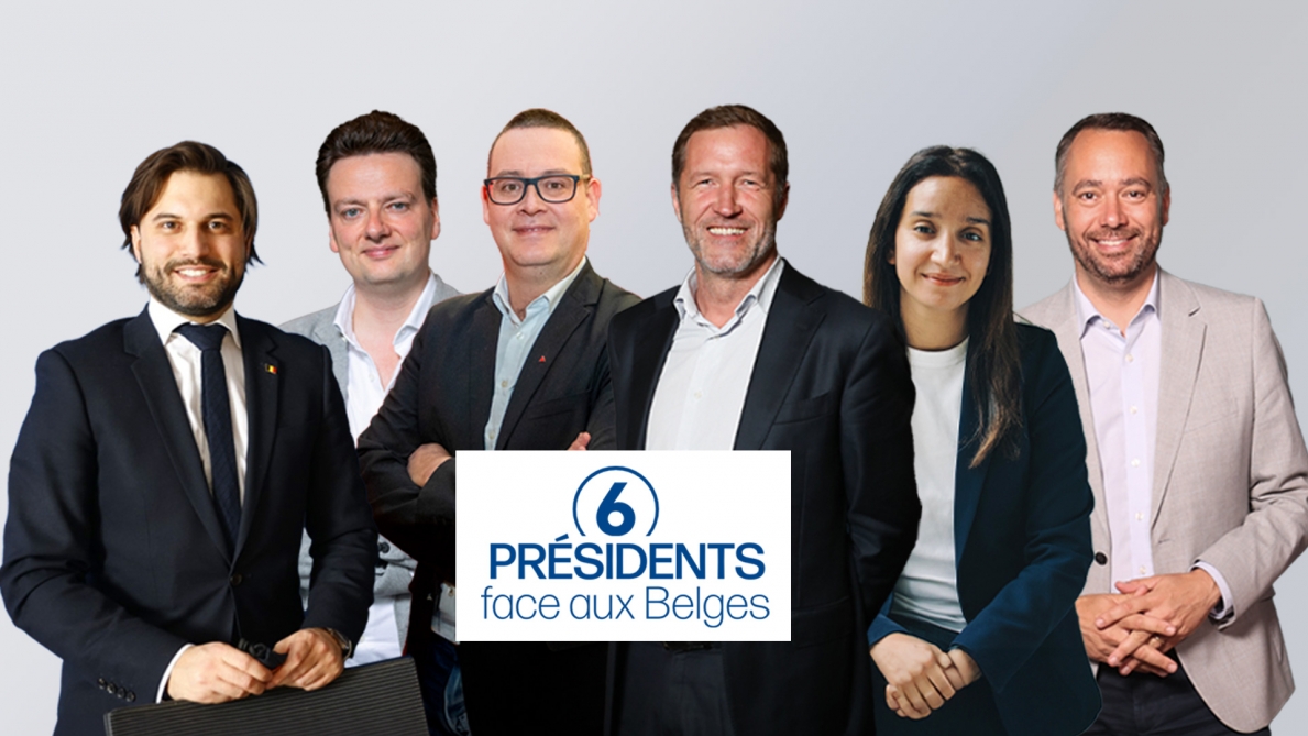 Avec "6 présidents face aux Belges", Martin Buxant et Christophe Deborsu font "les choses ...