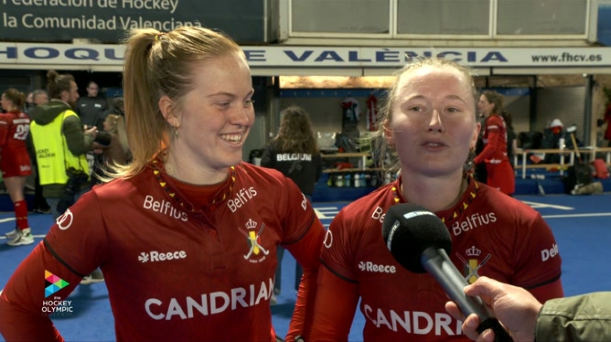 La joie de Charlotte Englebert après son but victorieux | RTL Info