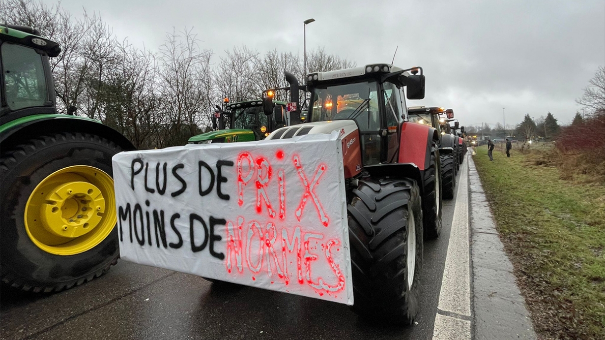 Frustrated Belgian Farmers: Protest Actions and Traffic Alerts – Archyde