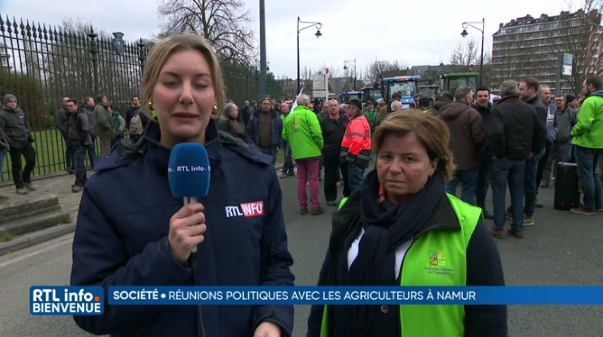 Grogne des agriculteurs: le point avec Lisa Saint-Ghislain sur les ...