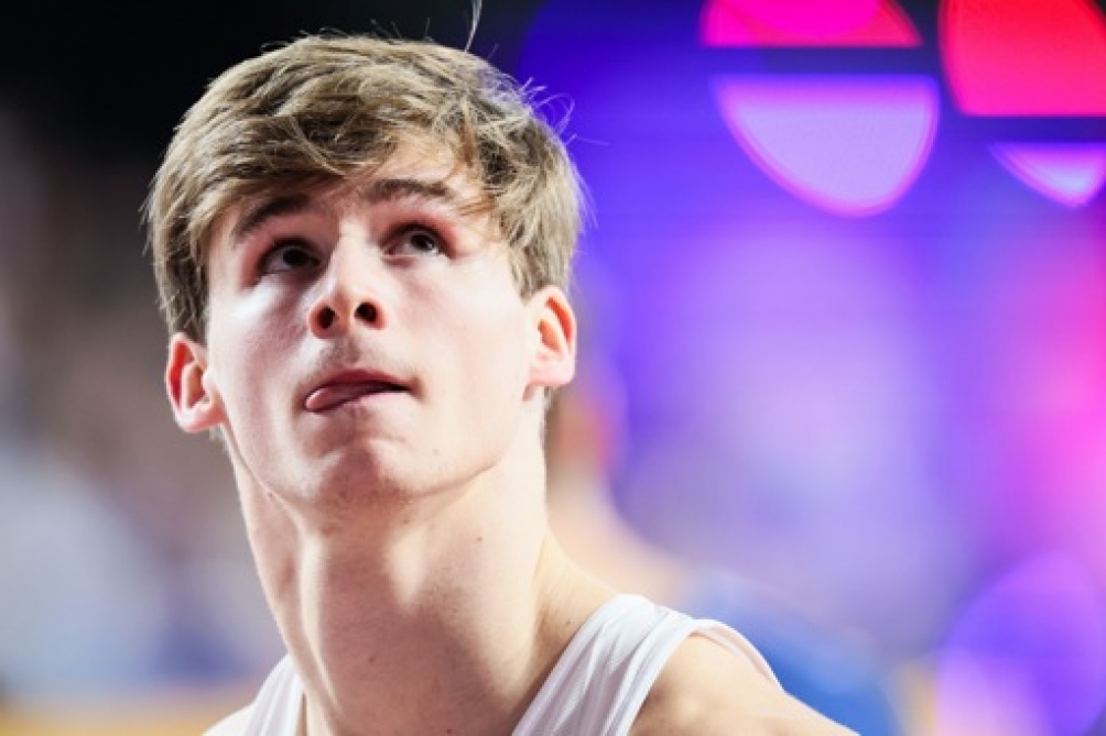 Jente Hauttekeete reste 9e après le poids, 3e épreuve de l'heptathlon ...