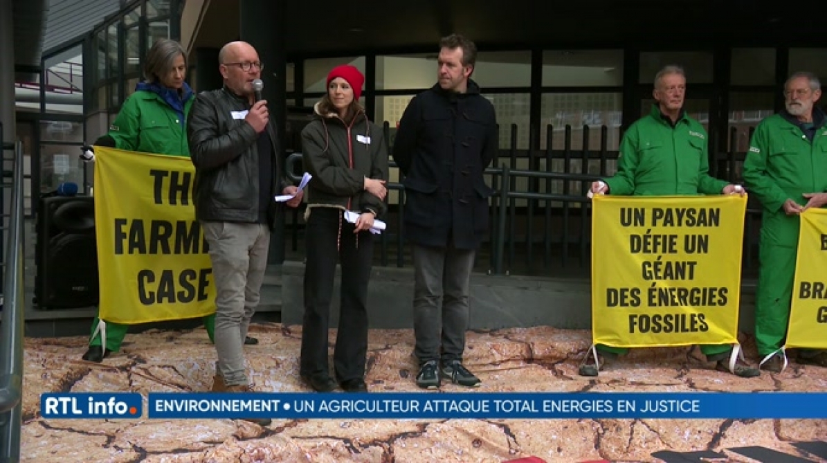 Un agriculteur belge porte plainte en justice contre TotalEnergies ...