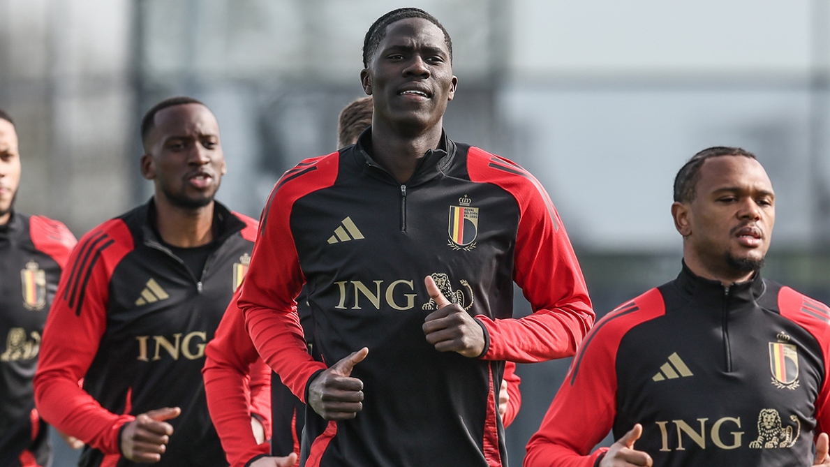 Deux absents et deux espoirs dans le groupe: 25 Diables Rouges se sont ...