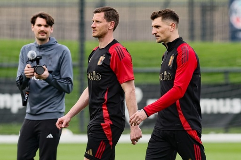 Vingt-trois Diables Rouges à l'entraînement, Koen Casteels seul absent ...