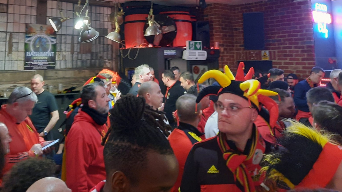 "On est confiants", "Un grand moment": à Londres les fans des Diables ...